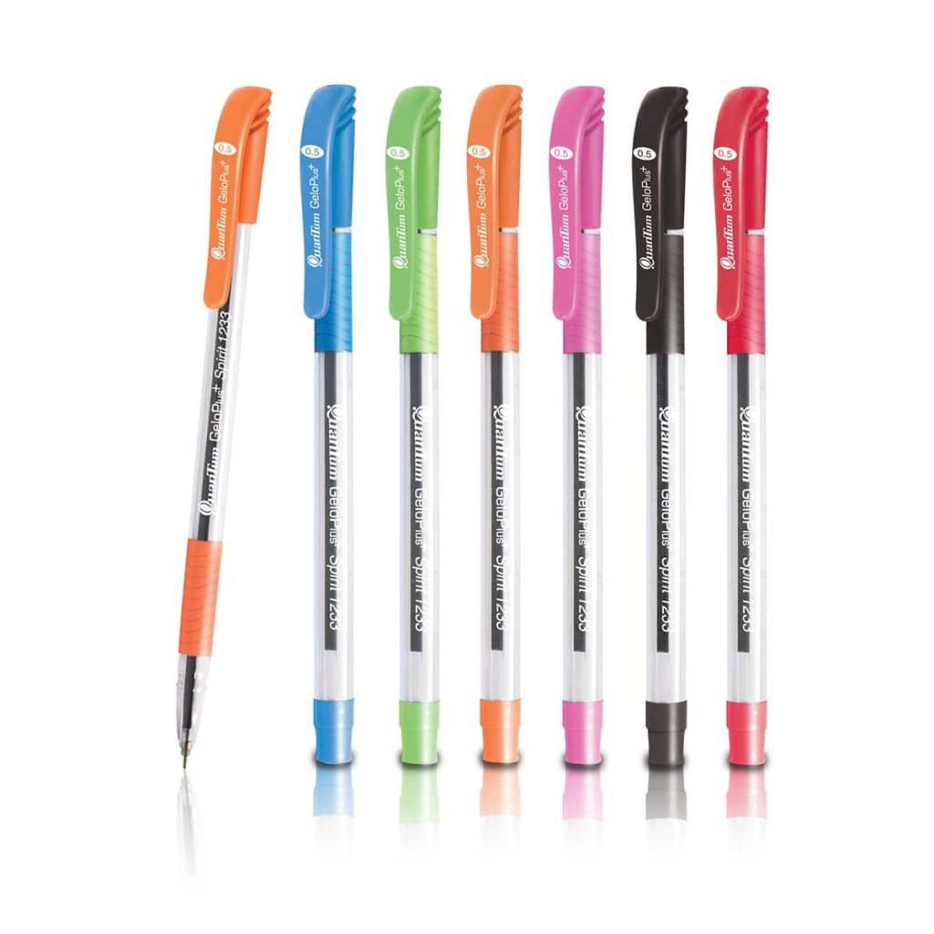 QUANTUM Gelo Plus Ballpoint Pen ปากกาลูกลื่น 0.5 #Sprint 1233 Fancy