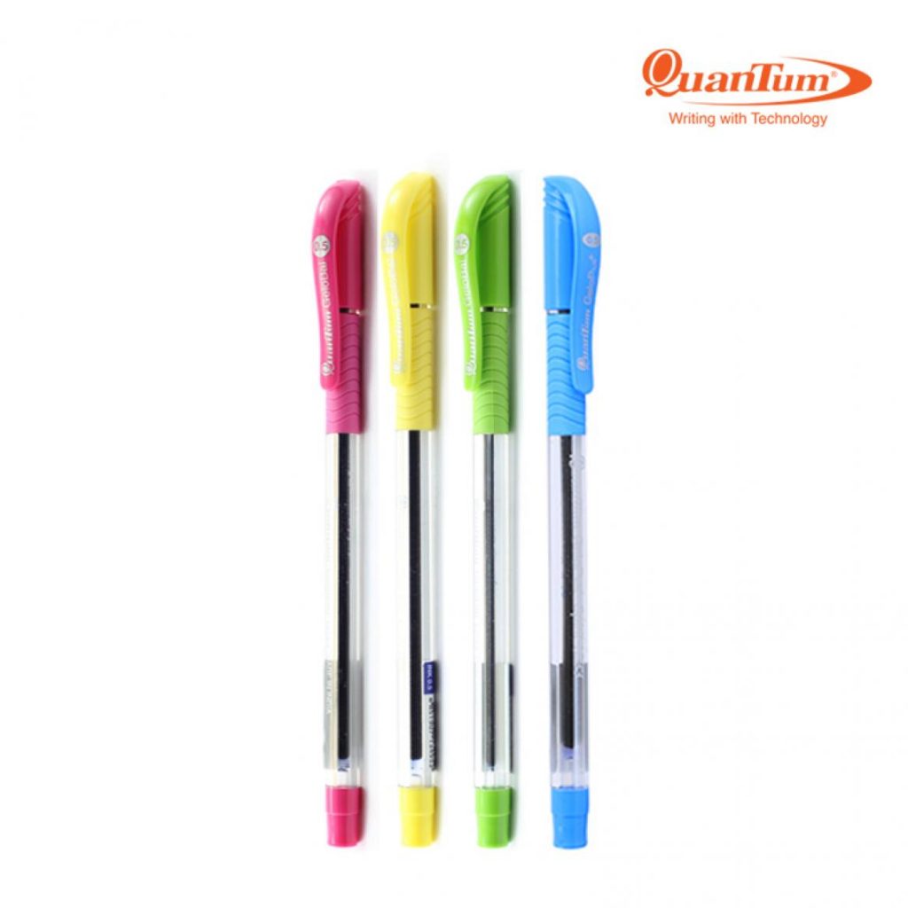QUANTUM Gelo Plus Ballpoint Pen ปากกาลูกลื่น 0.5 #Sprint 1233 Fancy