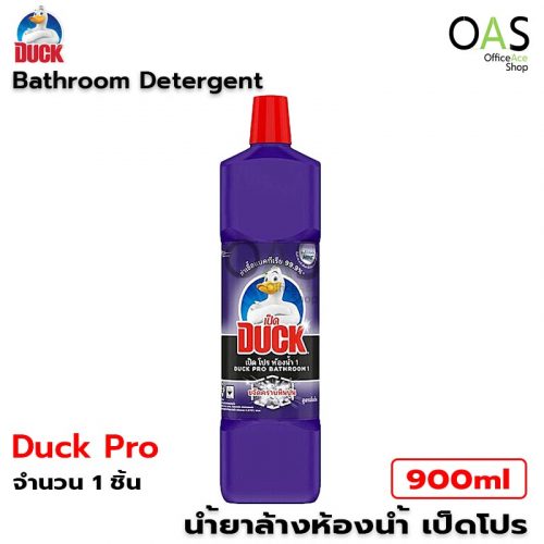 DUCK Bathroom Detergent น้ำยาล้างห้องน้ำเป็ดโปร 900 มล.