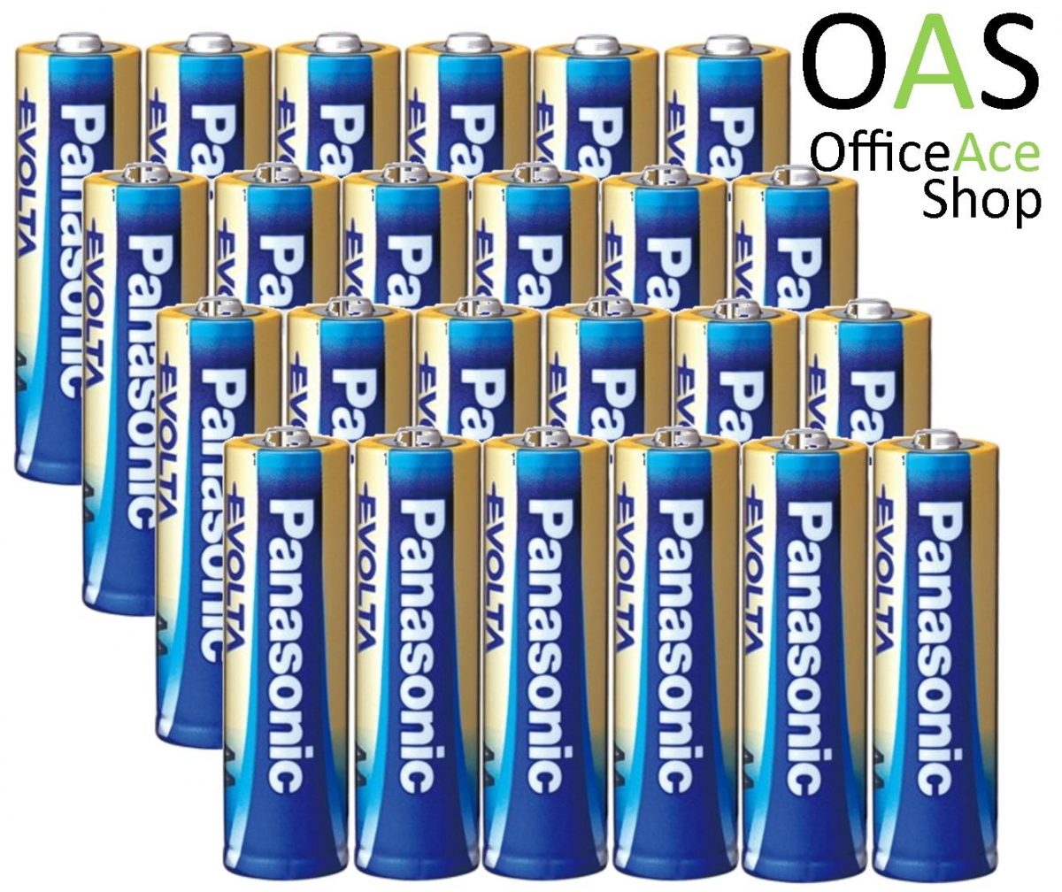 PANASONIC ALKALINE EVOLTA #LR6EG 1.5V BATTERY Size AA ถ่านอัลคาไลน์ พานาโซนิค อีโวลต้า AA กล่อง ...