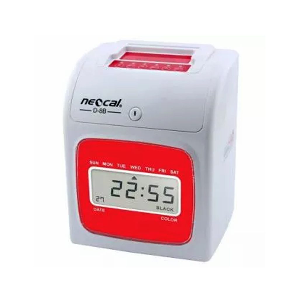 NEOCAL D-8B Electronic Time Recorder เครื่องตอกบัตร เครื่องบันทึกเวลา ...