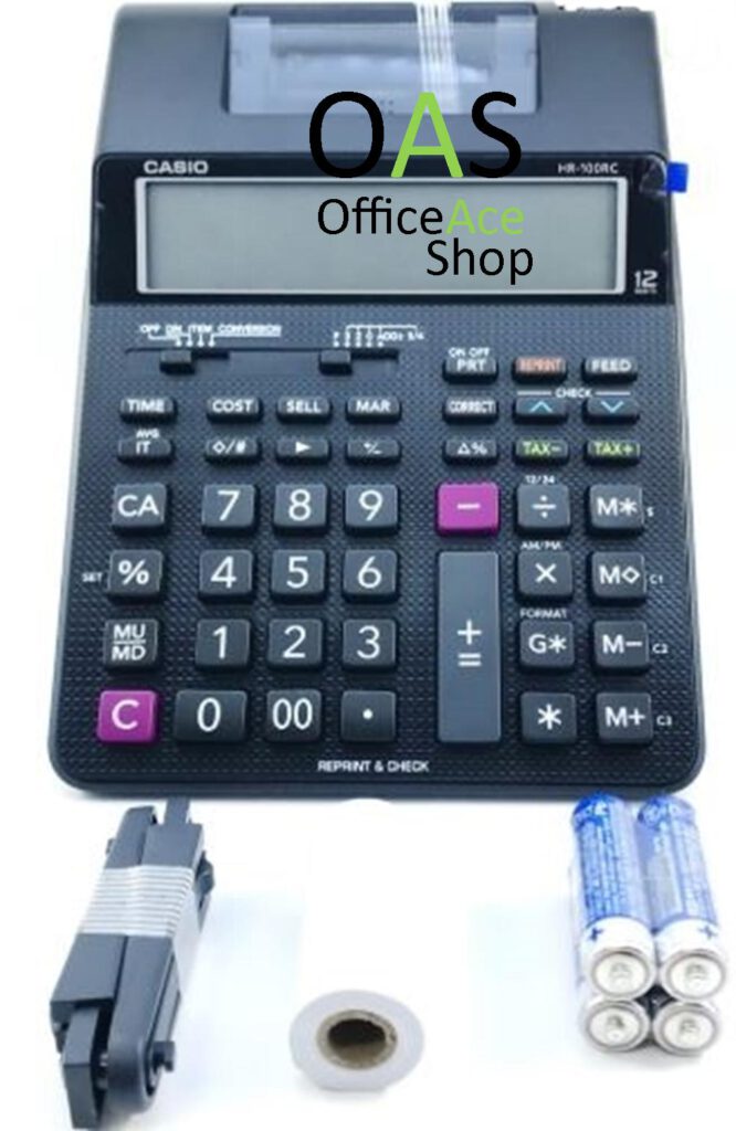 CASIO HR-100RC Printable Calculator เครื่องคิดเลข (ประกันศูนย์ 1 ปี ...