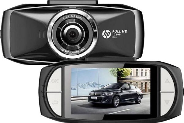 HP f270 Car Camcorder Camera กล้องติดหน้ารถยนต์ เอชพี (ประกันศูนย์ 2 ปี)