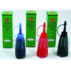 LION METAL INK #LMN-1 หมึกเติมเครื่องตีเบอร์(Numbering Machine) ผลิตใน ...