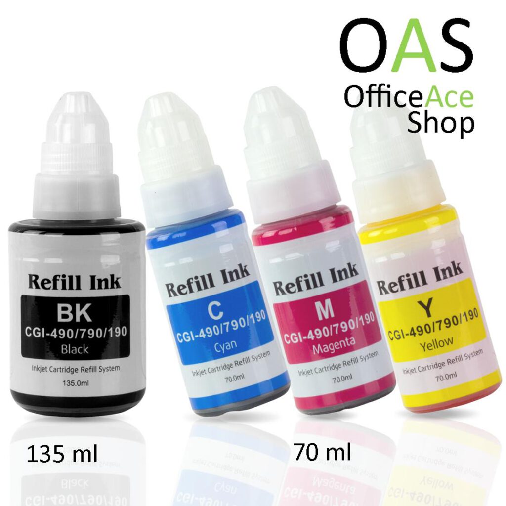 CANON Inkjet Ink Pixma 790 หมึกเติมปริ้นเตอร์อิงค์เจ็ท #GI-790