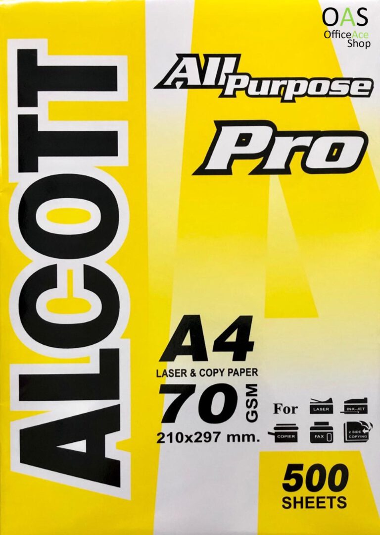 ALCOTT Photocopy Paper กระดาษถ่ายเอกสาร ปริ้นงาน แอลคอท A4 70Grams ...