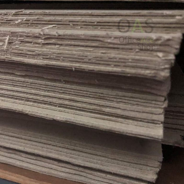 กระดาษอัด Compressed Paper ขนาด 69.5x79 cm หนา 2 mm แพ็คละ 5 แผ่น