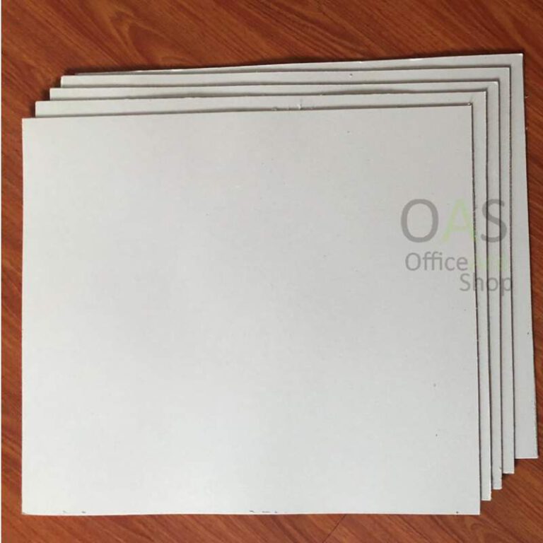 กระดาษอัด Compressed Paper ขนาด 69.5x79 cm หนา 2 mm แพ็คละ 5 แผ่น