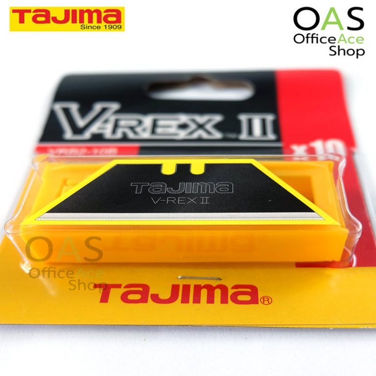 Cutter Blade TAJIMA V-Rex II วีเล็คทู ใบมีดคัดเตอร์ ทาจิม่า #VRB2-10B/Y1