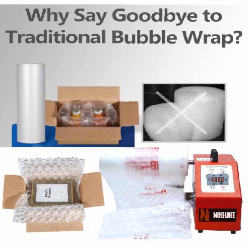 NOBUKE Air Cushion Machine เครื่องทําพลาสติกกันกระแทก แอร์บับเบิ้ล ฟรี ...