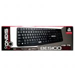 SIGNO Besico Standard Keyboard คีย์บอร์ด มาตรฐาน ซิกโน #KB-76 - OfficeAce