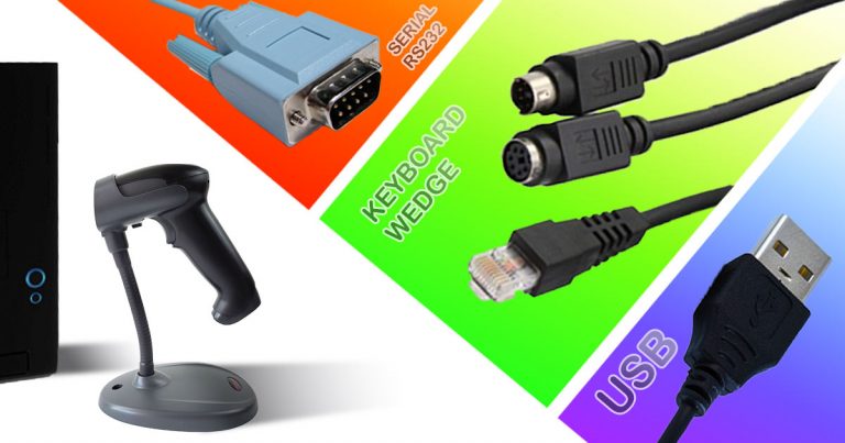 เครื่องสแกนบาร์โค้ดอินเทอร์เฟซ Serial/Keyboard Wedge/USB เลือกใช้แบบไหน ...