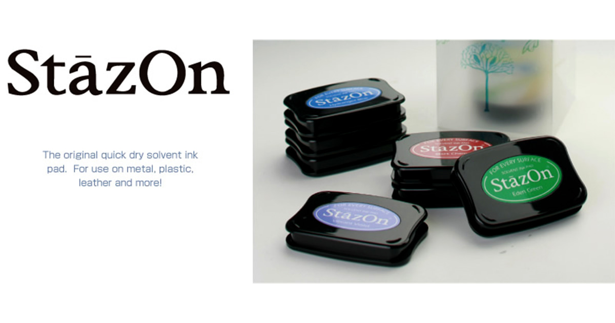 StazON : หมึกกันน้ำ ปั้มได้ทุกพื้นผิว ยอดนิยม จากญี่ปุ่น - OfficeAce