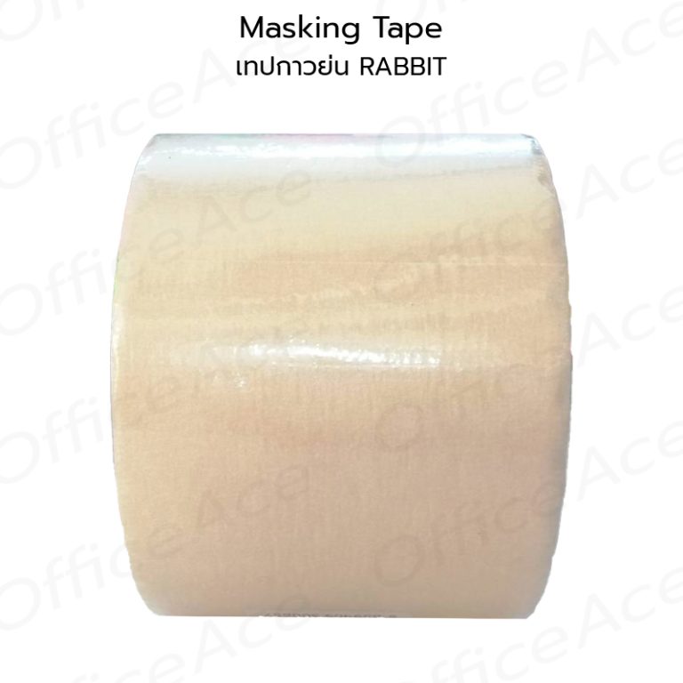 RABBIT masking tape เทปกาวย่น กระดาษกาว เทปกาวหนังไก่ เทปลอกลาย คุณภาพ ...