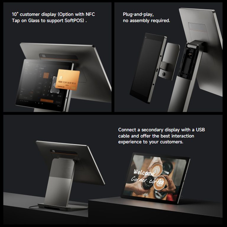 SUNMI D3 PRO Smart Desktop Terminal เครื่องคิดเงิน เครื่องขายหน้าร้าน ...