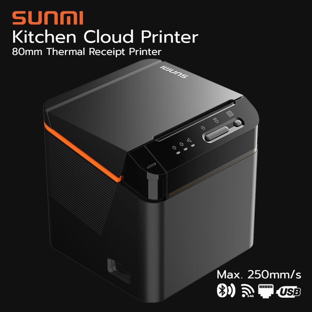 SUNMI Thermal Receipt Printer เครื่องพิมพ์ความร้อน เครื่องพิมพ์ใบเสร็จ Bluetooth, LAN, Wi-Fi ...