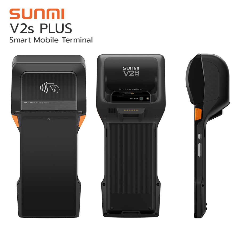 SUNMI V2s PLUS Smart Mobile Terminal เครื่องคิดเงิน เครื่องขายหน้าร้าน มือถือ POS