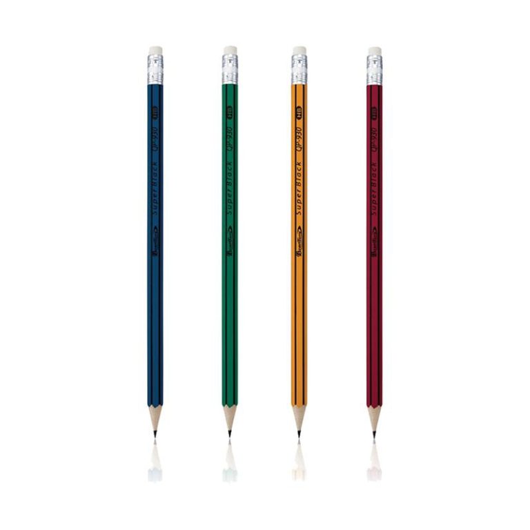 QUANTUM Wooden pencil ดินสอไม้ HB ดินสอดำ ควอนตั้ม (กระบอกละ 50 แท่ง ...